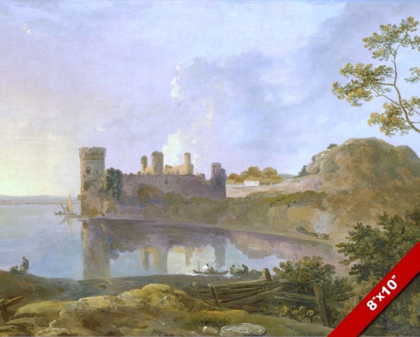Caernarfon Castle Painting