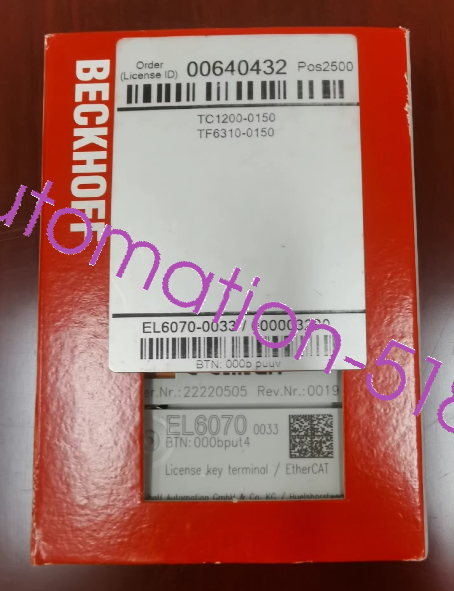 1PCS BECKHOFF module EL6070-0033 New fedex or DHL | eBay