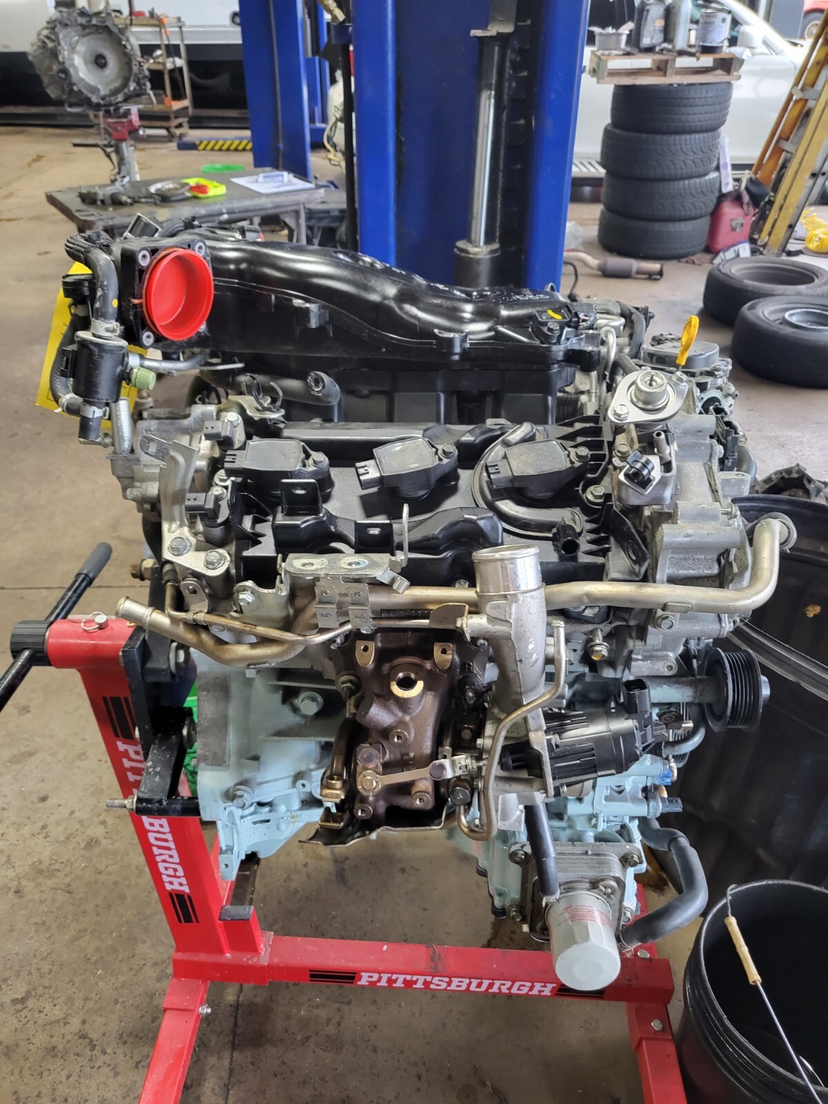 3.0L Twin Turbo VR30DDTT ENGINE ASSEMBLY REMANUFACTURED 2015 INFINITI ...