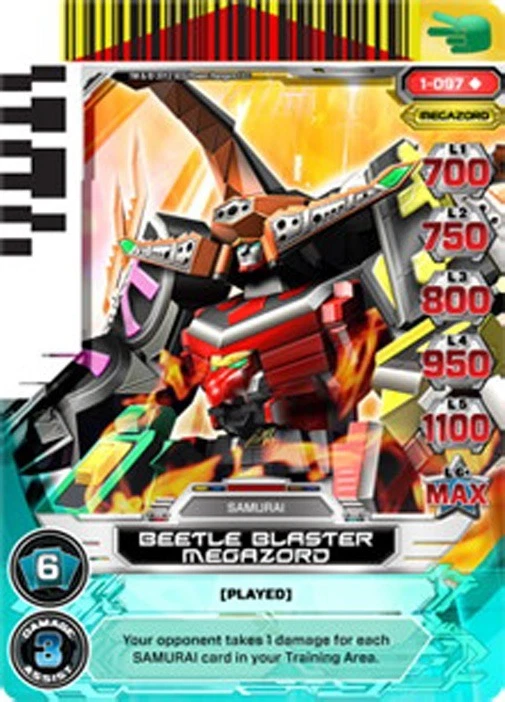 Power Rangers Samurai Beetle Blaster Megazord