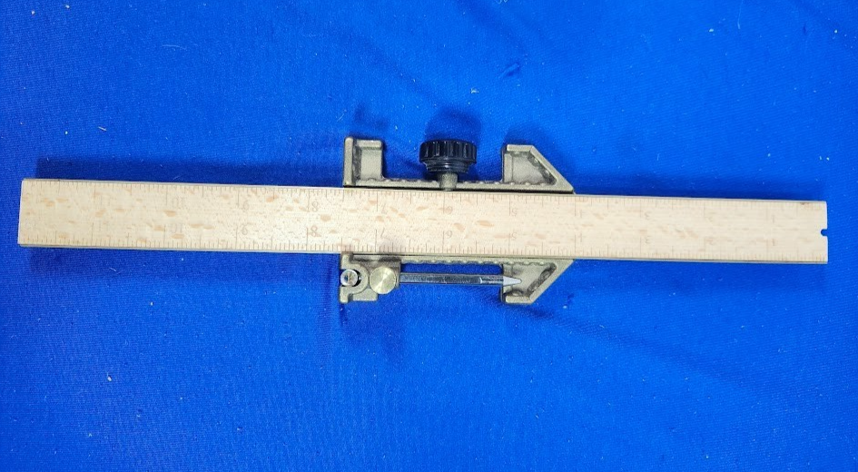 Odd-Job Tool with 12" Brass Bound Rule | eBay