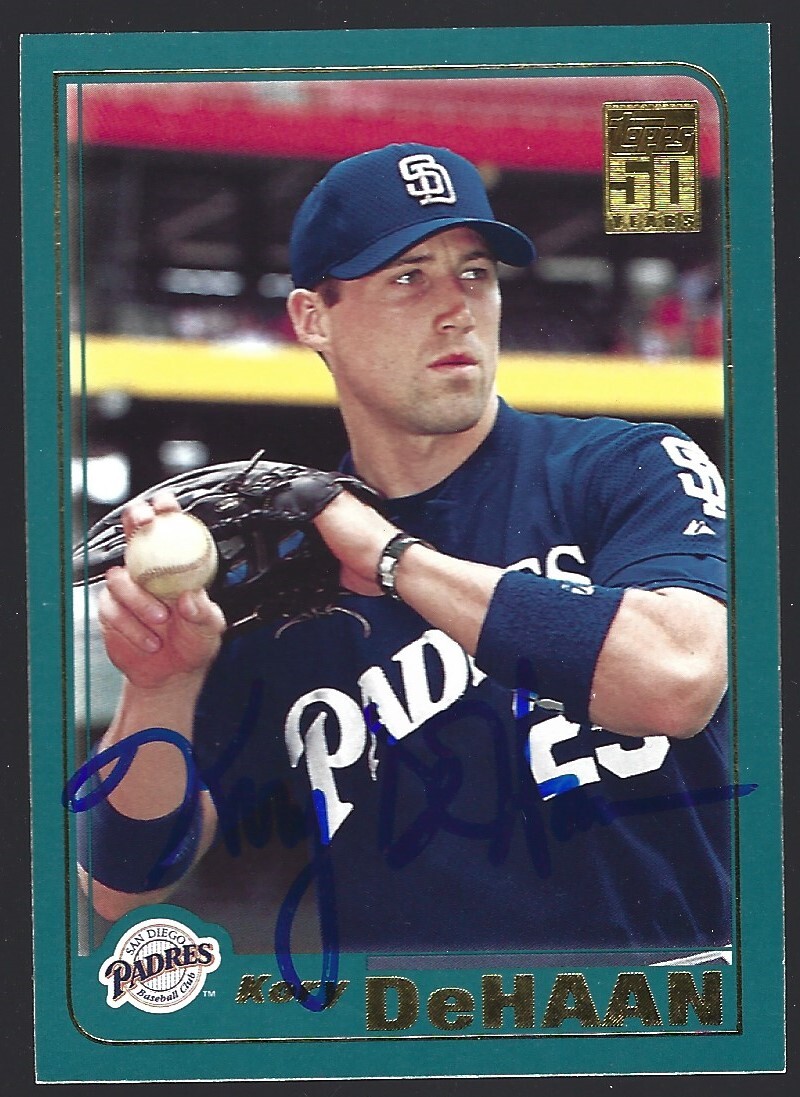 2001 Topps Baseball #712 Kory DeHaan IP autograph signed card | eBay