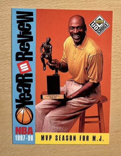 Michael Jordan 1998-99 UD Choice MVP Season For MJ Card #196, MINT | eBay