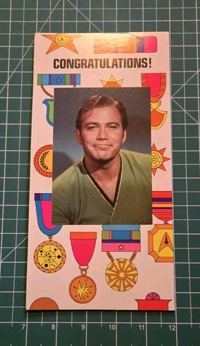 1x Star Trek Giant Sized Congratulations Greeting Card 1976 Random ...