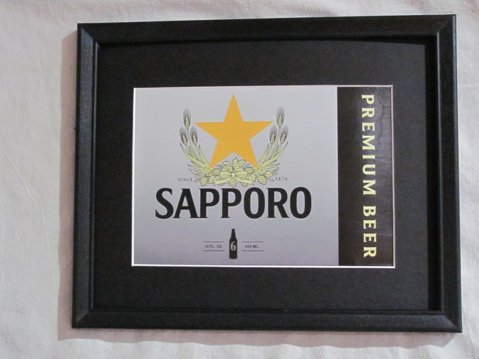 SAPPORO PREMIUM BEER SIGN #1406 | eBay