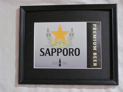 SAPPORO PREMIUM BEER SIGN #1406 | eBay