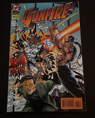 Gunfire 1995 DC Comics Blood Oath! #11 Bagged And Boarded | eBay