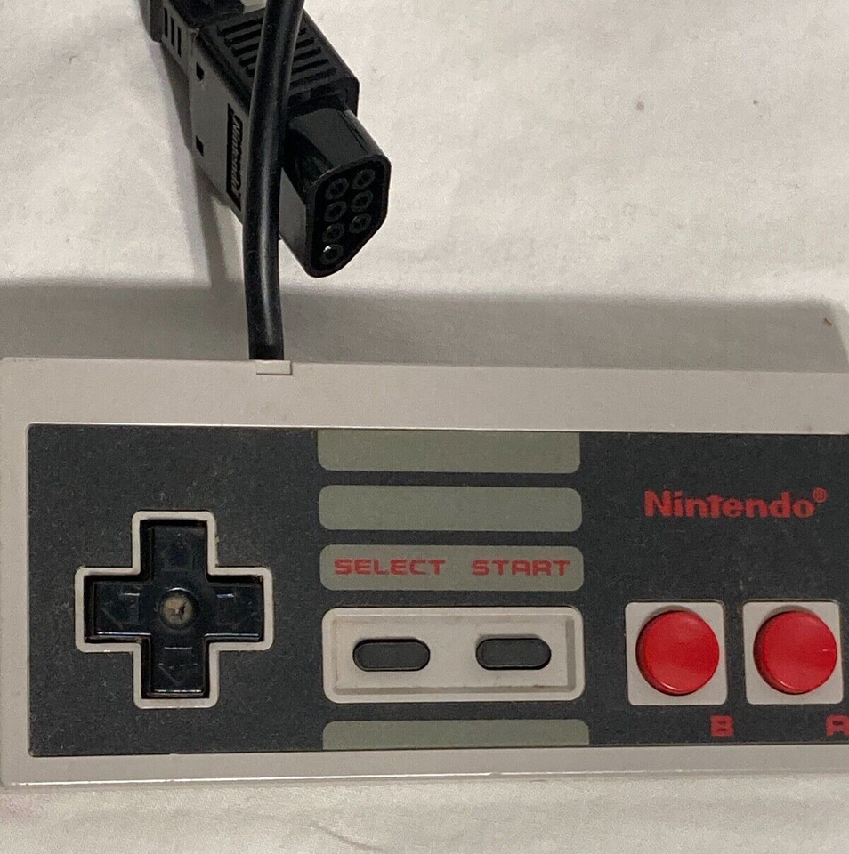 Vintage Original Nintendo NES Game Controller NES-004 Gray - Japan | eBay