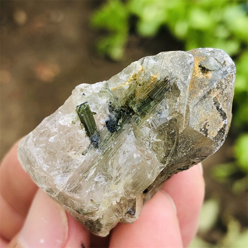 Raw Green Quartz
