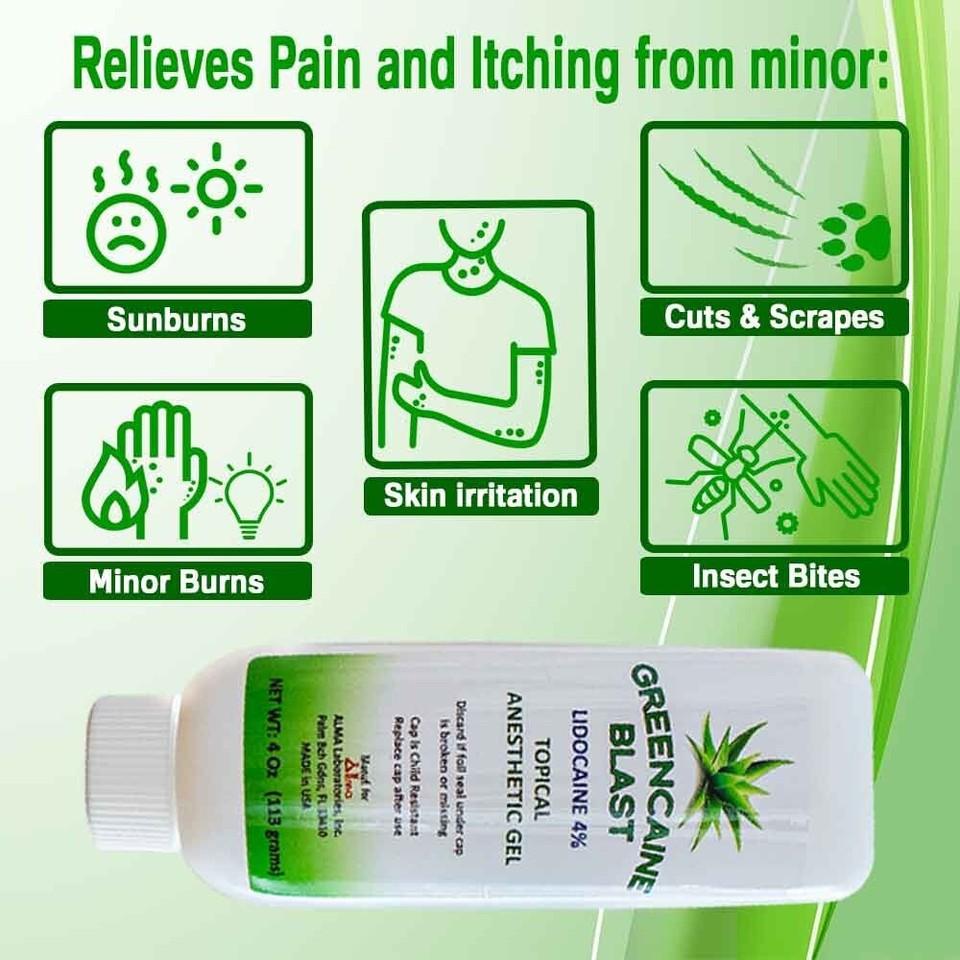 Pain Prevention for Face Microneedle Numbing Cream Topical Anest Fast ...