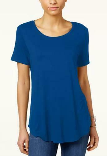 Jm Collection Petite Shirt tail-Hem Top | eBay