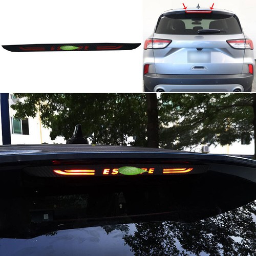 For Ford Escape 2020-2023 Leather Black Tail High Brake Light Lamp ...