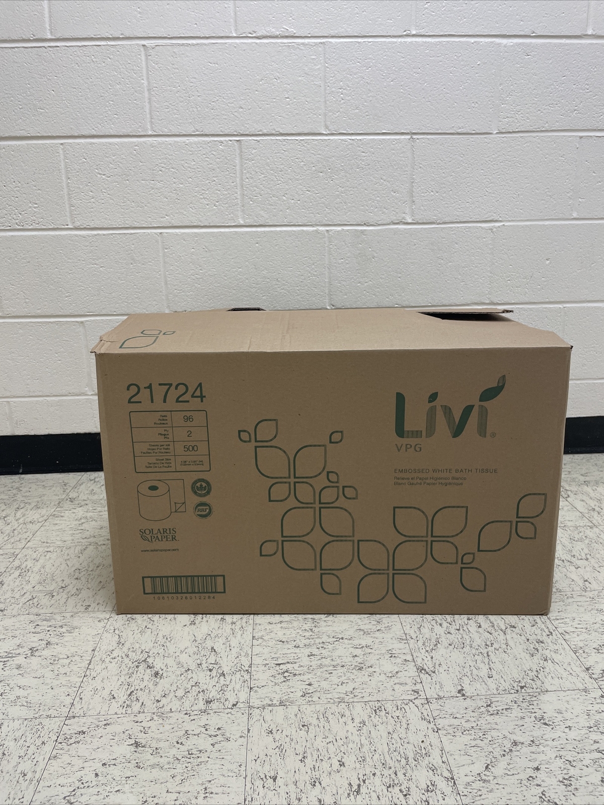 Livi Solaris Paper Two-ply Bath Tissue 21724 for sale online | eBay