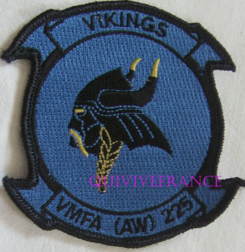 PUS634 - Marine all-Weather Fighter Attack Squadron VMFA-225 Vikings Patch | eBay