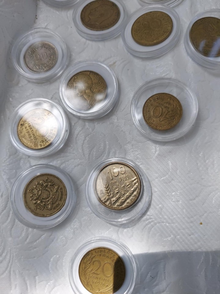 ANTIQUE RARE VINTAGE COIN CURRENCY BUNDLE LOT NO JEWELRY GOLD SILVER ...