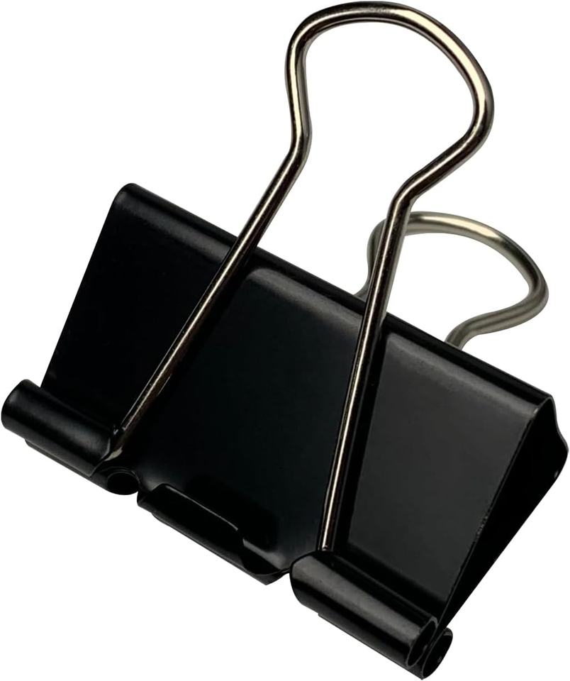 40Pcs Medium Binder Clips, 1.25 Inch(32Mm), Paper Clamps Medium Size ...