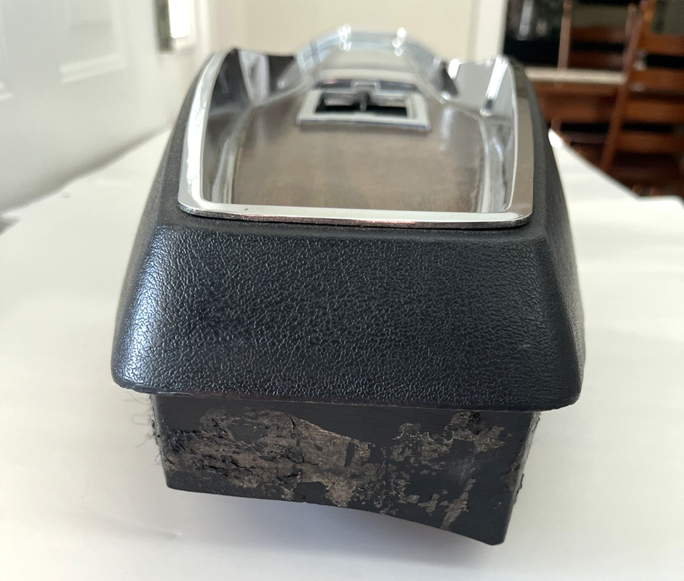 1967-1976 Chrysler Mopar A Body Console Automatic Black, Side open Box ...