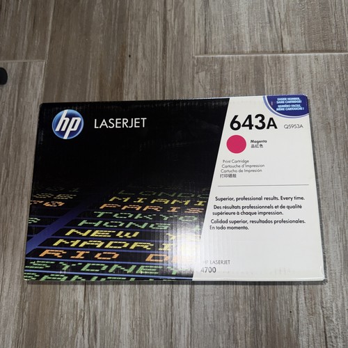 HP 643A LaserJet Toner Cartridge - Magenta (Q5953A) | eBay