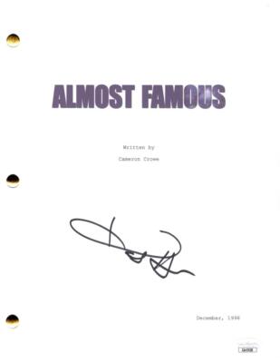 Kate Hudson Signed Autograph Almost Famous Full Movie Script Screenplay ...