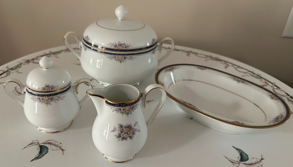 Noritake ONTARIO China ~ 12 Place Settings (6 Pc Each) + 6 Serving Pc ...
