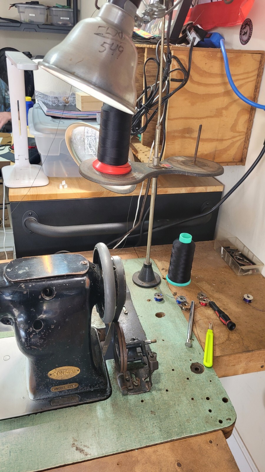 Consew 225 Industrial Leather Sewing Machine | eBay