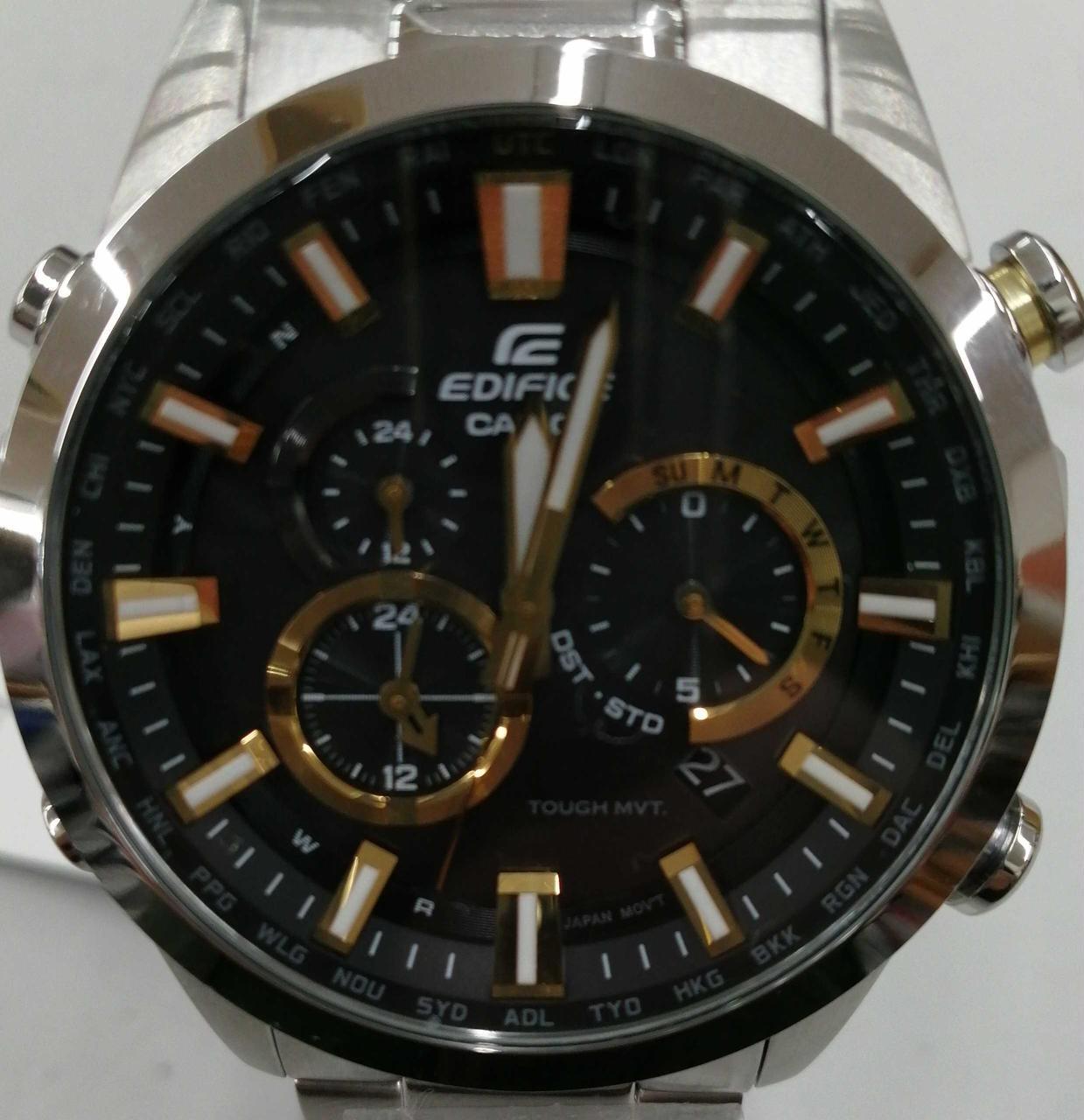 Edifice Eqw-T640D-1A9Jf Solar Radio Clock | eBay