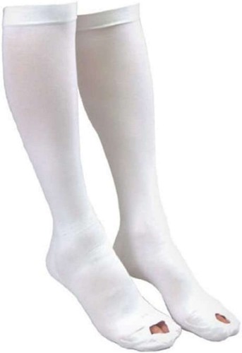 Venosan White AES Below Knee Open Toe Regular Stocking Size: Medium | eBay