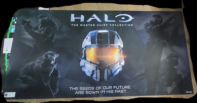 Halo master chief collection 2x2 panel heavy plastic. | eBay