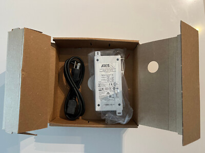 AXIS COMMUNICATION T8154 60W SFP MIDSPAN 5901-001-01 W/ POWER CORD ...