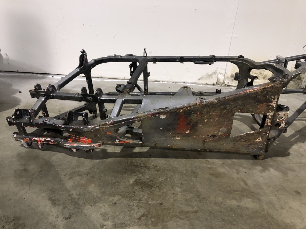 1986 Honda TRX250 TRX 250R Main Frame Chassis Body CR500 Engine Foutrax ...