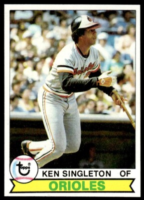 1979 Topps Ken Singleton Baltimore Orioles #615 | eBay