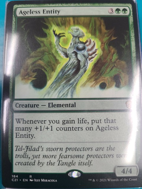MTG Ageless Entity Commander 2021 184 Regular Rare for sale online | eBay