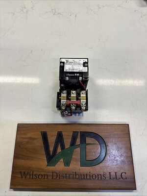 Square D 8536SBO2S Size 0 Motor Starter w/ 110VAC Coil & B3.70 OL ...