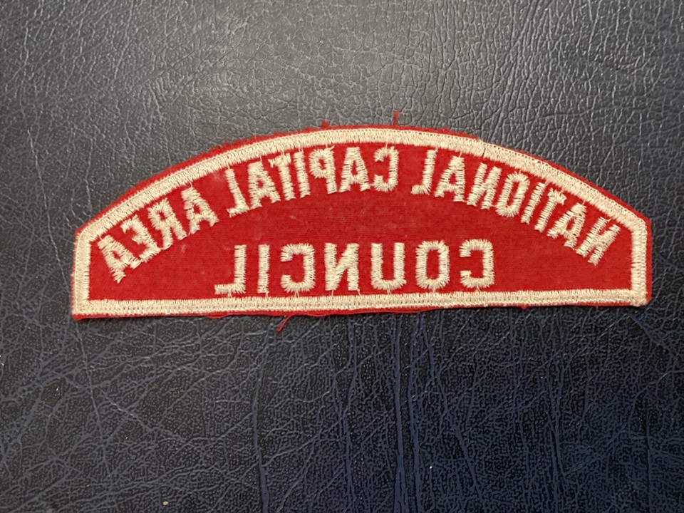 ICOLLECTZONE Boy Scout NCAC National Capital Red & White #1 (B000-50 ...