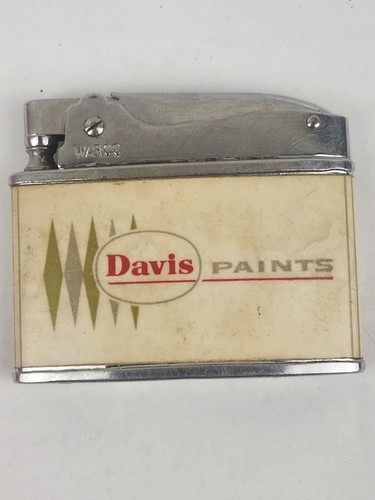 Vintage Warco Automatic Lighter No. 18250 "Davis Paints" | eBay