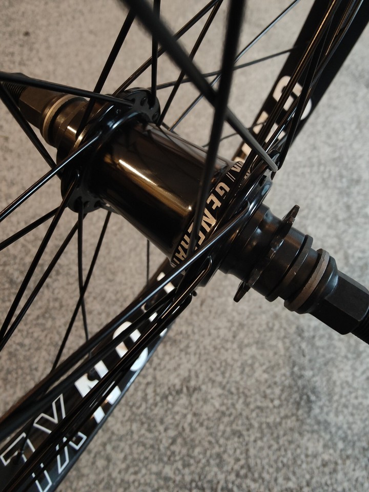 Blank Generation XL Freecoaster 20" BMX Wheel - Black - Extra Wide Rim ...