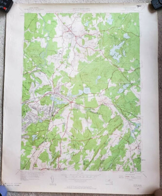Reproductions - 1950 Topo Map