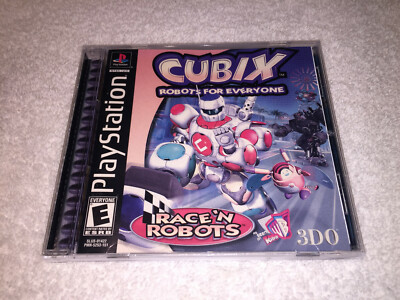 Cubix: Robots for Everyone (PlayStation 1, 2001) PS1 Black Label ...