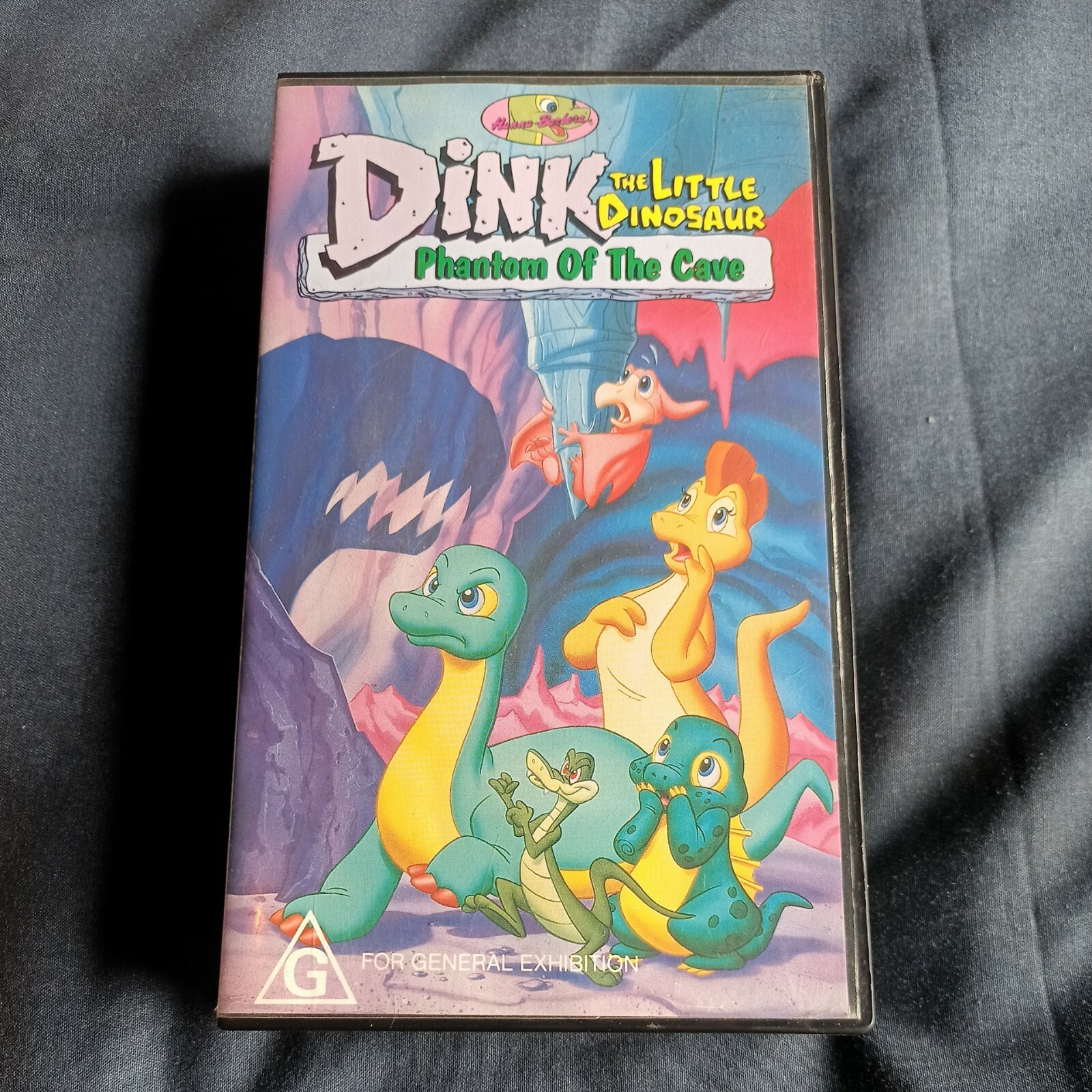 DINK the Little Dinosaur - Phantom of the Cave (1989) VHS Hanna-Barbera ...
