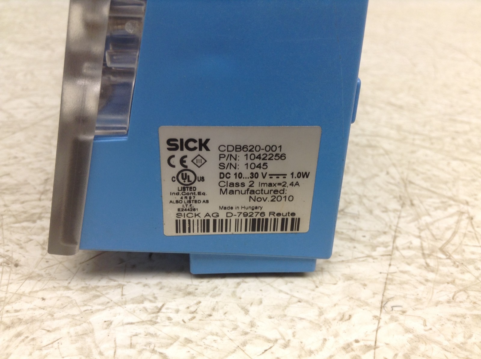 Sick CDB620-001 Connection Module Bar Code Scanners CDB620001 1042256 ...
