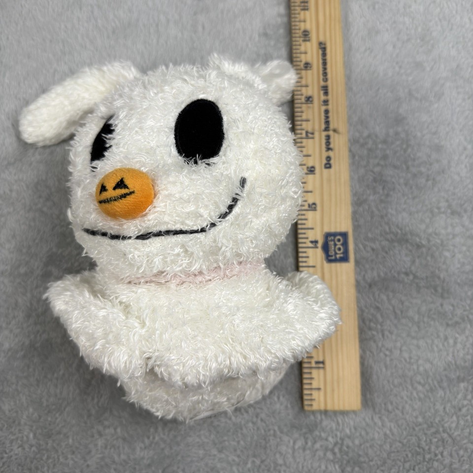 Disney Parks Nightmare Before Christmas Baby Zero White Ghost Dog Bean ...