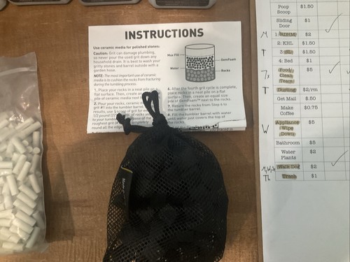 National Geographic Rock Grit, Gemfoam, Ceramic Pellets, And Guide | eBay