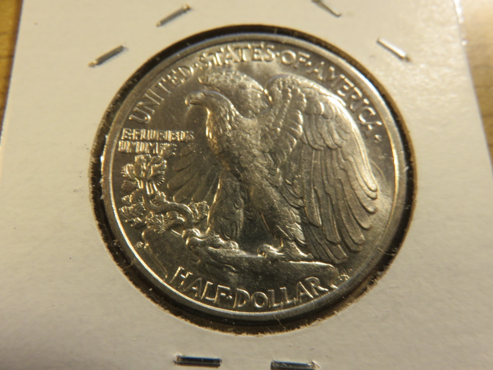 1941 S Walking Liberty Half Dollar AU raw coin | eBay