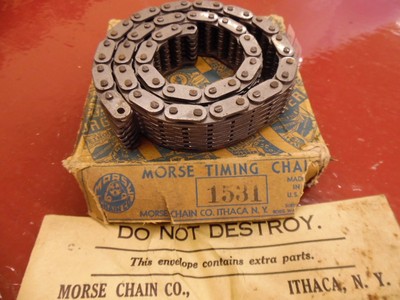 1935 1936 PONTIAC SIX BORG WARNER MORSE TIMING CHAIN 1531 TC302 | eBay