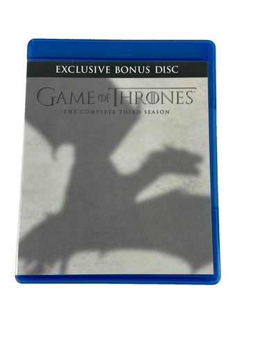 Game Of Thrones Blu Ray Season 3 Bonus Disc | eBay
