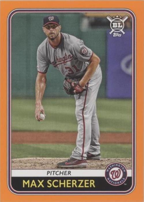 2020 Topps Big League - Max Scherzer #134 Orange for sale online | eBay