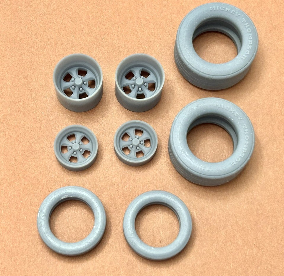 Resin 17/15 Scale inch “Keystone Klassic” Drag Wheels With Cheater ...