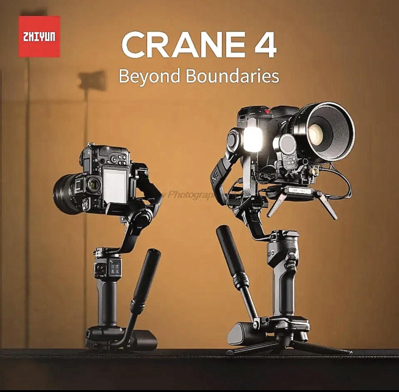 ZHIYUN CRANE 4Combo 3-Axis handheld Gimbal Stabilizer for DSLR ...