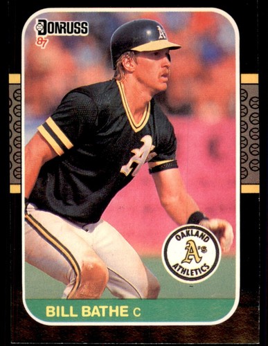 1987 Donruss Bill Bathe Rookie Oakland Athletics #281 | eBay