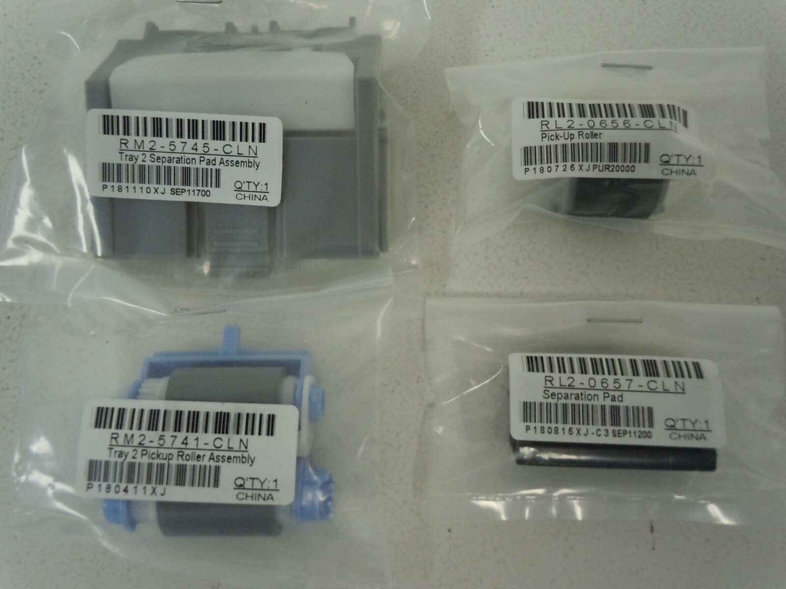 NEW HP LASERJET M501 PRINTER ROLLER KIT (RL2-0656, RL2-0657, RM2-5452 ...